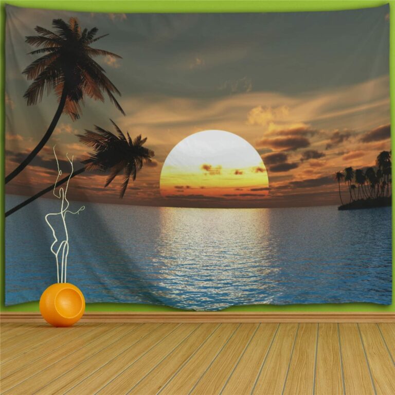 Sunset themed backdrop - Rowe Events