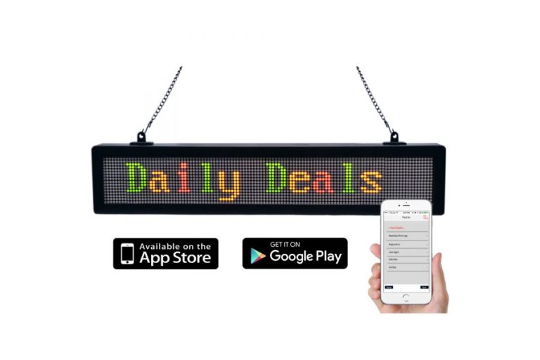 LED Scrolling Message Sign - Rowe Events